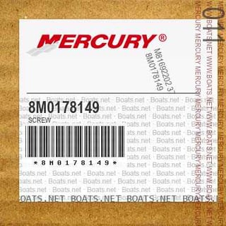 MERCURY OEM SCREW - 8M0178149 | Boats.net