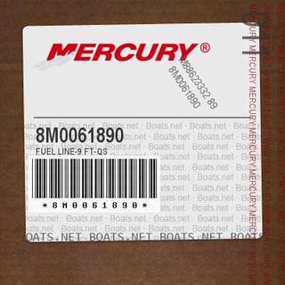 MERCURY OEM FUEL LINE-9 FT-QS - 8M0061890 | Boats.net