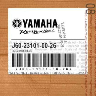 YAMAHA OEM J60-23101-01-26 - J60-23101-00-26 | Boats.net