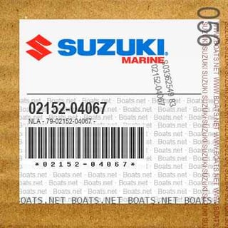SUZUKI OEM NLA - 79-02152-04067 - - 02152-04067 | Boats.net