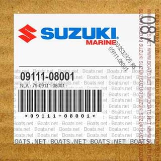 SUZUKI OEM NLA - 79-09111-08001 - - 09111-08001 | Boats.net