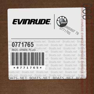 EVINRUDE OEM RN2C SPARK PLUG - 0771765 | Boats.net