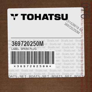 TOHATSU OEM LABEL, SPARK PLUG - 369720250M | Boats.net
