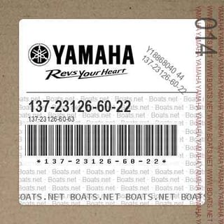 YAMAHA OEM 137-23126-60-63 - 137-23126-60-22 | Boats.net
