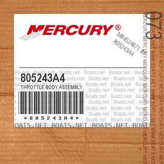 MERCURY OEM THROTTLE BODY ASSEMBLY - 805243A4 | Boats.net