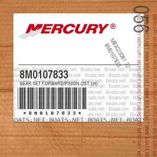 MERCURY OEM GEAR SET FORWARD/PINION (25T LH) - 8M0107833 | Boats.net