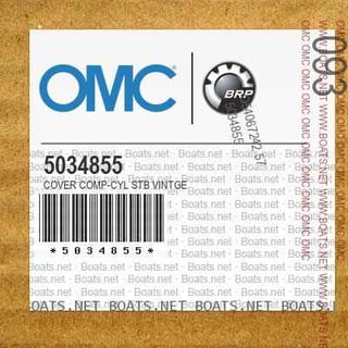 OMC OEM COVER COMP-CYL STB VINTGE - 5034855 | Boats.net