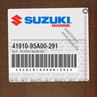 SUZUKI OEM NLA - 79-41910-95A00-291 - - 41910-95A00-291 | Boats.net