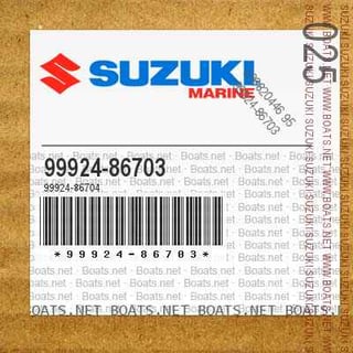 SUZUKI OEM 99924-86704 - 99924-86703 | Boats.net