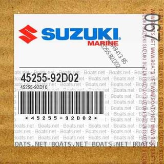 SUZUKI OEM 45255-92D10 - 45255-92D02 | Boats.net