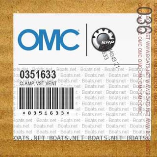 OMC OEM CLAMP, VST VENT - 0351633 | Boats.net