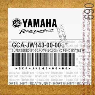 YAMAHA OEM SUPERSEDED BY GCA-JW143-02-00 - YDR SND BOTTLE HLDR ONLY PLAST - GCA-JW143-00-00 ...