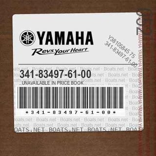 YAMAHA OEM . UNAVAILABLE IN PRICE BOOK - 341-83497-61-00 | Boats.net