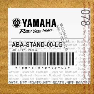 YAMAHA OEM O/B DSPLY STND LG - ABA-STAND-00-LG | Boats.net