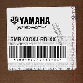 YAMAHA OEM RX-1 JACKET - RED - - SMB-03OXJ-RD-XX | Boats.net