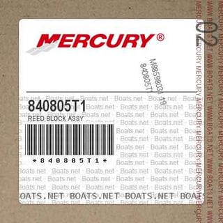 MERCURY OEM REED BLOCK ASSY - 840805T1 | Boats.net