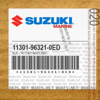 SUZUKI OEM NLA - 79-11301-96321-0ED - - 11301-96321-0ED | Boats.net
