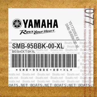 YAMAHA OEM BIG BACK T-SH XL - SMB-95BBK-00-XL | Boats.net