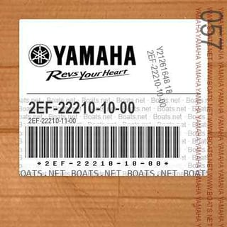 YAMAHA OEM 2EF-22210-11-00 - 2EF-22210-10-00 | Boats.net