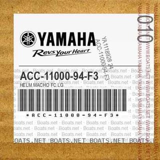 YAMAHA OEM HELM MACHO FC LG - ACC-11000-94-F3 | Boats.net