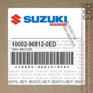 SUZUKI OEM 10002-96813-0ED - 10002-96812-0ED | Boats.net