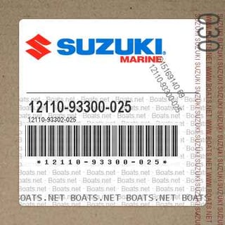 SUZUKI OEM 12110-93302-025 - 12110-93300-025 | Boats.net
