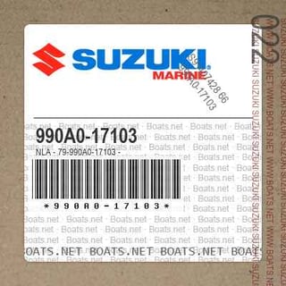 SUZUKI OEM NLA - 79-990A0-17103 - - 990A0-17103 | Boats.net