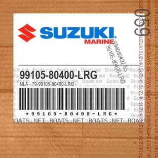 SUZUKI OEM NLA - 79-99105-80400-LRG - - 99105-80400-LRG | Boats.net