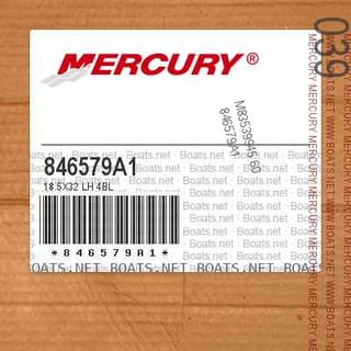 MERCURY OEM 18.5X32 LH 4BL - 846579A1 | Boats.net