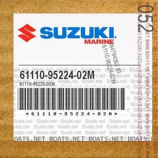 SUZUKI OEM 61110-95225-02M - 61110-95224-02M | Boats.net