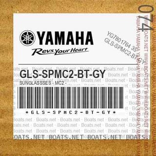 YAMAHA OEM SUNGLASSSES - MC2 - - GLS-SPMC2-BT-GY | Boats.net