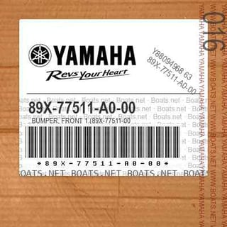 YAMAHA OEM . BUMPER, FRONT 1 (89X-77511-00 - 89X-77511-A0-00 | Boats.net