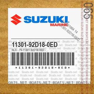 SUZUKI OEM NLA - 79-11301-92D18-0ED - - 11301-92D18-0ED | Boats.net