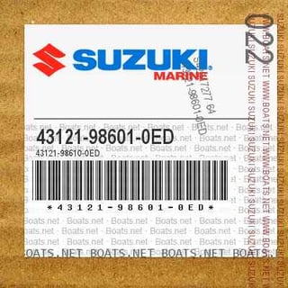 SUZUKI OEM 43121-98610-0ED - 43121-98601-0ED | Boats.net