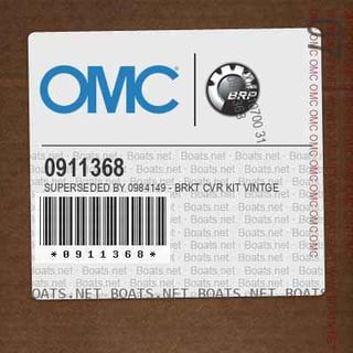 OMC OEM SUPERSEDED BY 0984149 - BRKT CVR KIT VINTGE - 0911368 | Boats.net