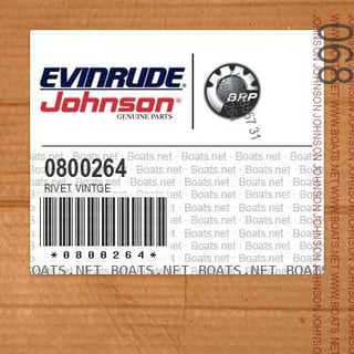 JOHNSON OEM RIVET VINTGE - 0800264 | Boats.net