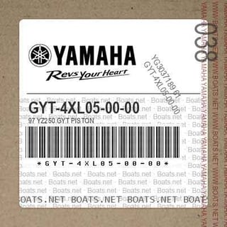 YAMAHA OEM 97 YZ250 GYT PISTON - GYT-4XL05-00-00 | Boats.net