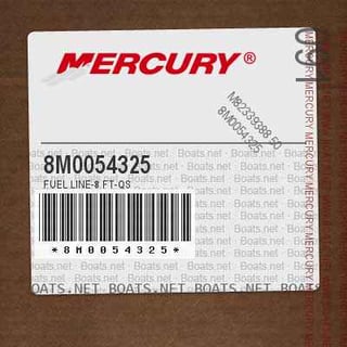 MERCURY OEM FUEL LINE-8 FT-QS - 8M0054325 | boats.net