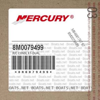 MERCURY OEM REMOTE CONTROL RIGGING KIT DTS DUAL ENGINE SLIM CO ...