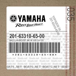 YAMAHA OEM BALCLVA-BOOST BK HI VIS CH OS - 201-63310-65-00 | Boats.net