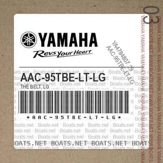 YAMAHA OEM THE BELT, LG - AAC-95TBE-LT-LG | Boats.net