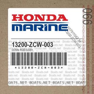 HONDA OEM CONN ROD ASSY. - 13200-ZCW-003 | Boats.net