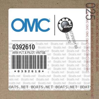 OMC OEM ARM PLT & PILOT VINTGE - 0392610 | Boats.net