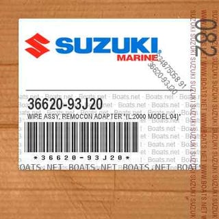 SUZUKI OEM WIRE ASSY, REMOCON ADAPTER *{L:2000 MODEL:04}* - 36620-93J20 ...