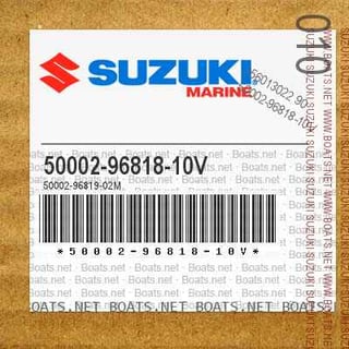 SUZUKI OEM 50002-96819-02M - 50002-96818-10V | Boats.net