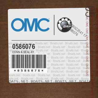 OMC OEM CONN & SEAL AY - 0586076 | Boats.net