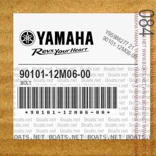 YAMAHA OEM .BOLT - 90101-12M06-00 | Boats.net