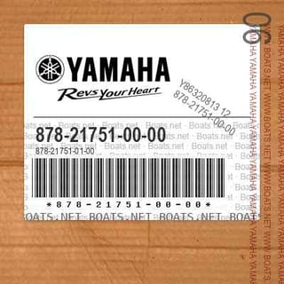 YAMAHA OEM 878-21751-01-00 - 878-21751-00-00 | Boats.net