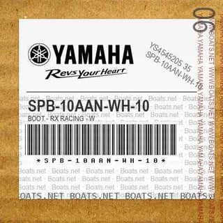 YAMAHA OEM BOOT - RX RACING - W - SPB-10AAN-WH-10 | Boats.net