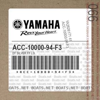 YAMAHA OEM DT SILVER FF LG - ACC-10000-94-F3 | Boats.net